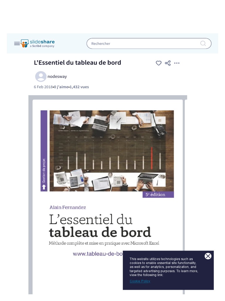 L'Essentiel Du Tableau de Bord - PDF | PDF | Ordinateurs