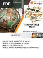 Template Time Study | PDF