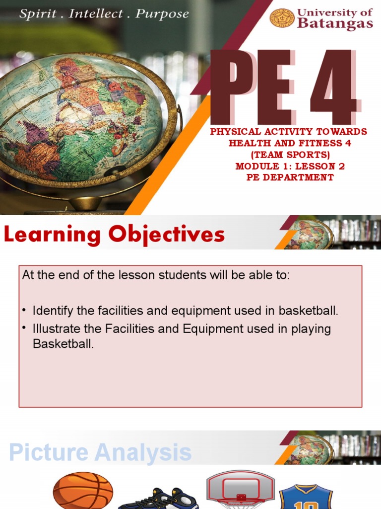 PE4 Module 1 Lesson 2 and 3 Basketball Equipment ACTIVITY 2 1 | PDF