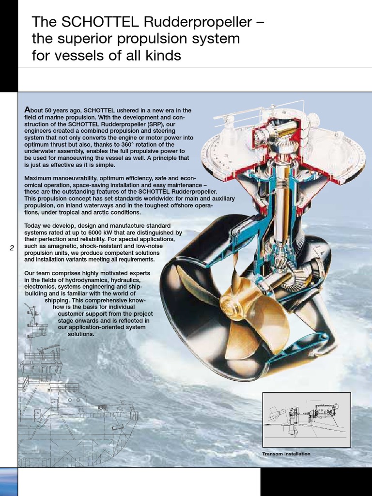 SCHOTTEL Rudderpropeller | PDF