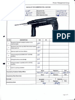 Pilling Machine Checklist | PDF