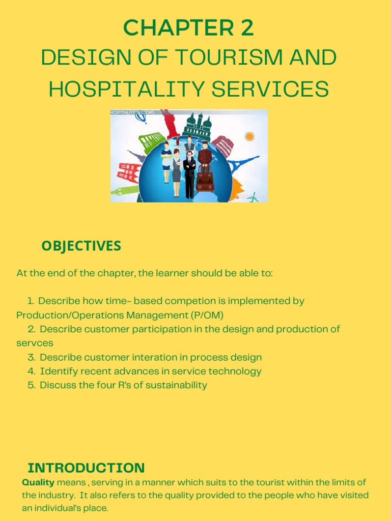Chapter 2 Design of Tourism and Hospitality Services | Download Free ...