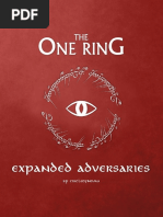 The One Ring Character Sheet | PDF