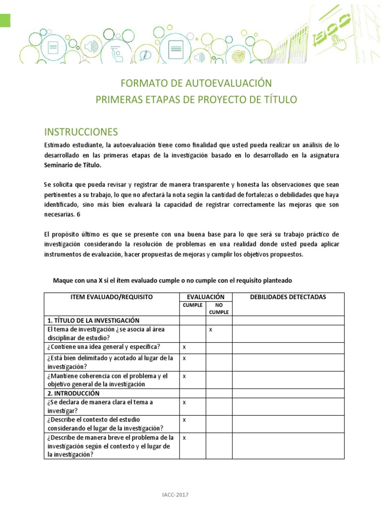 Fomato de Auto-Evaluación - VF | PDF | Pequeñas y medianas empresas ...