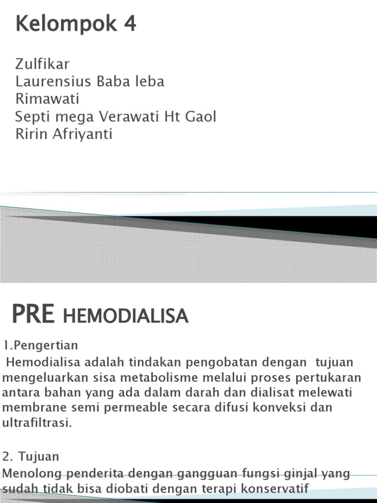 Presentasi Kasus Intra HD | PDF
