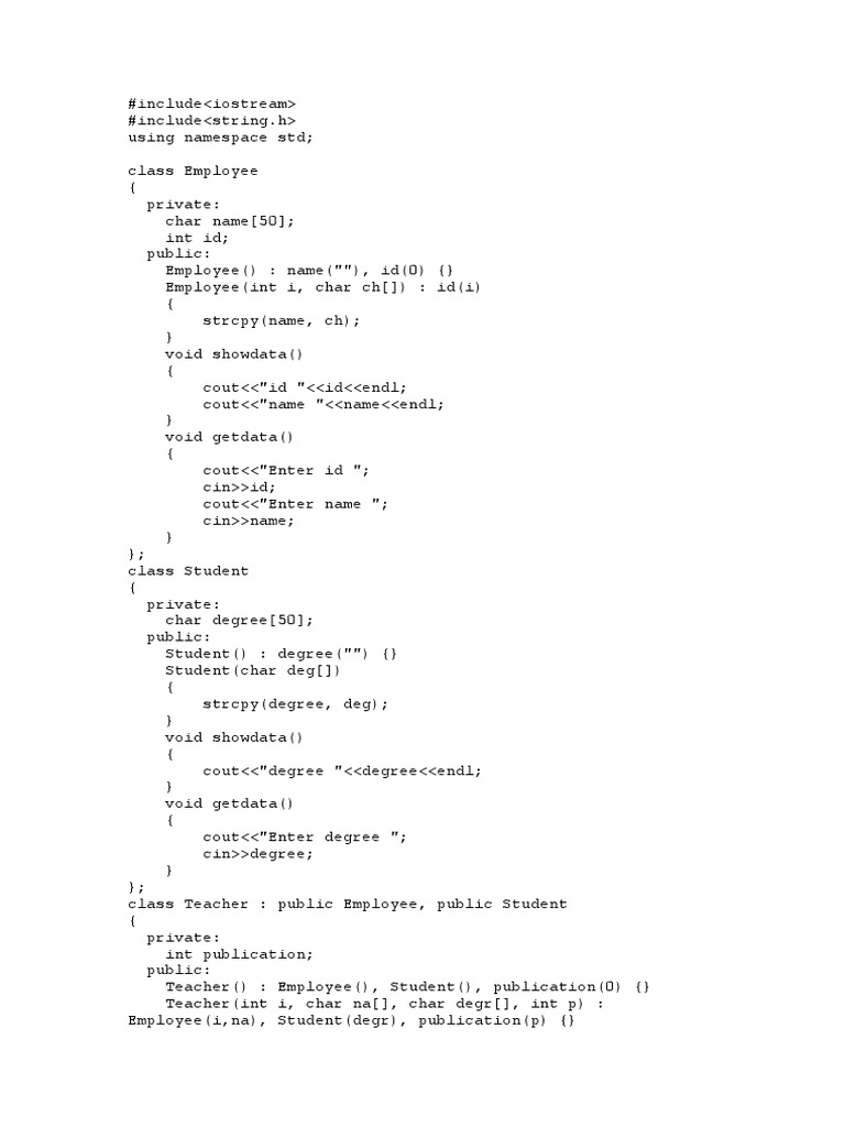 Oop Programs Pdf 