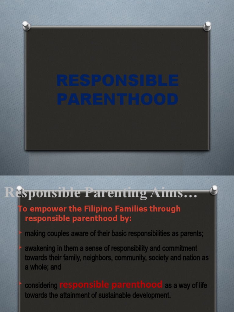 Responsible Parenthood | PDF
