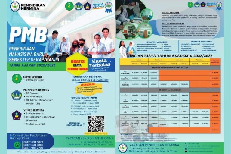 Brosur PMB Ta 2022-2023 | PDF