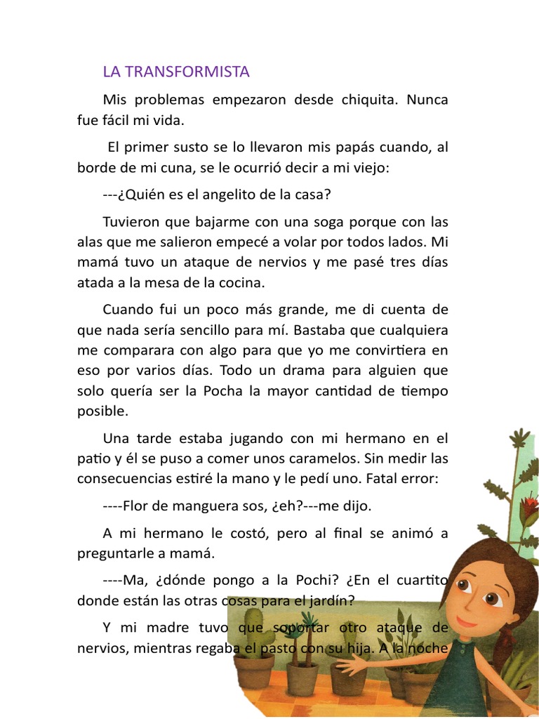 LA TRANSFORMISTA | PDF