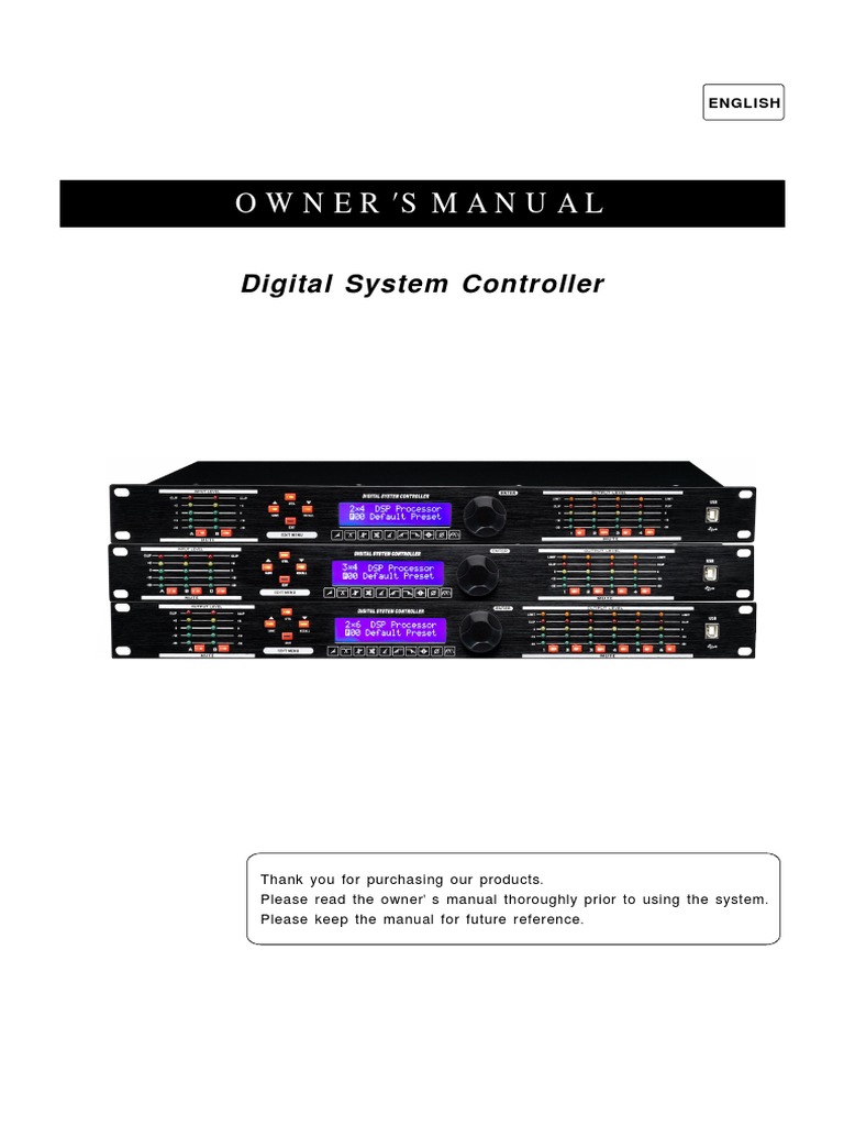 Digital System Controller Operation Guide | PDF