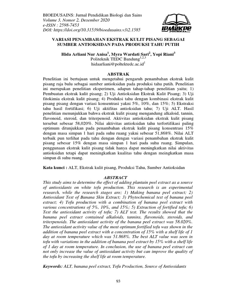 ANISA, H. DKK. 2020 | PDF