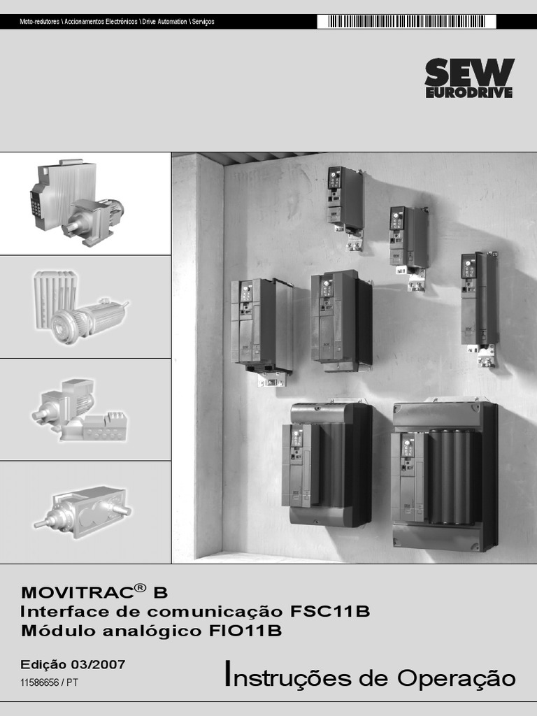 MovitracB FSC11B-FIO11B Ed.3.2007 11586656 PT | PDF | Engenharia ...