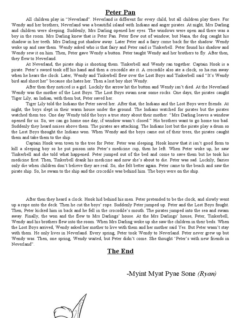 Peter Pan | PDF | Wendy Darling | Lost Boys (Peter Pan)