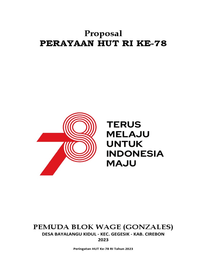 Proposal 17 Agustus | PDF