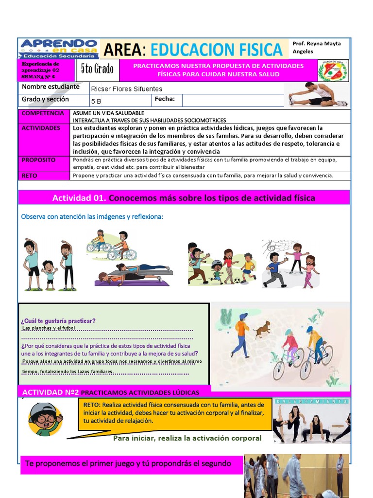 E.Fisica Semana 6 | PDF