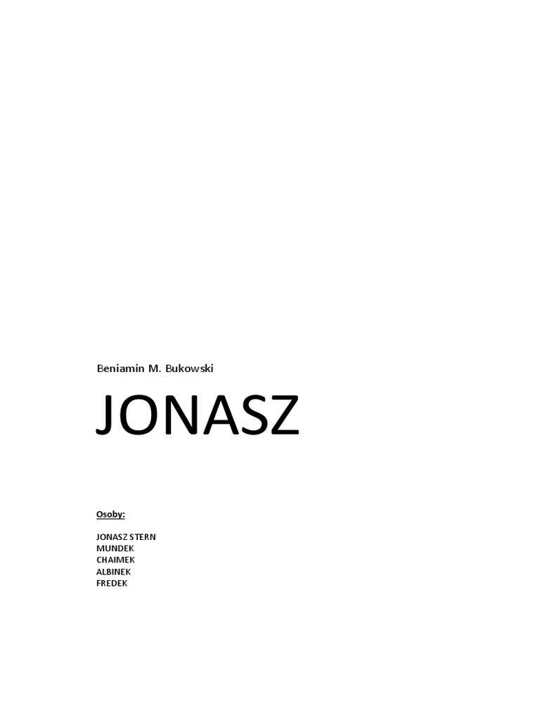 Jonasz | PDF