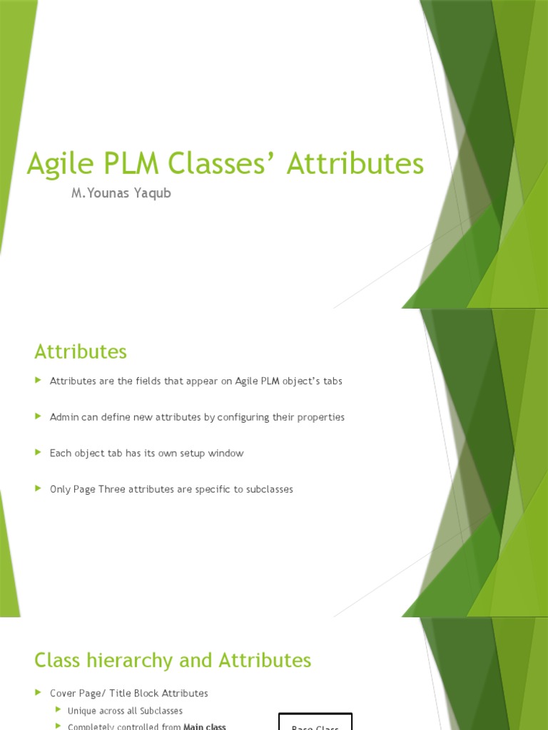 Agile PLM Attribute Management Guide | PDF