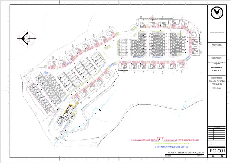 Plano de Parqueos | PDF