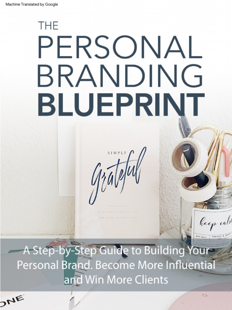 The Personal Branding Blueprint | PDF