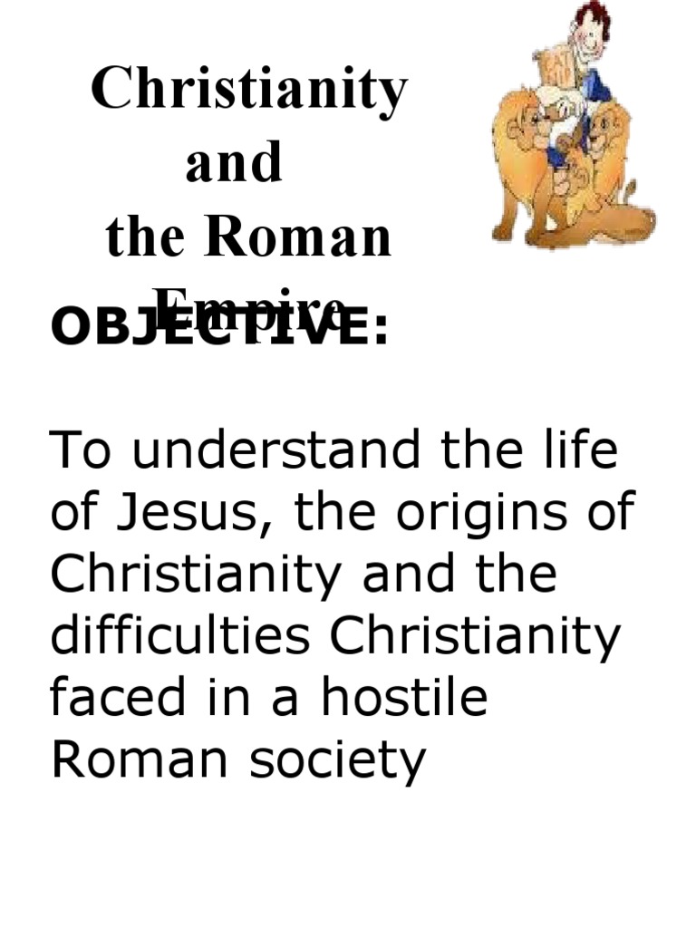 Christianity and The Roman Empire | PDF | Jesus | Paul The Apostle
