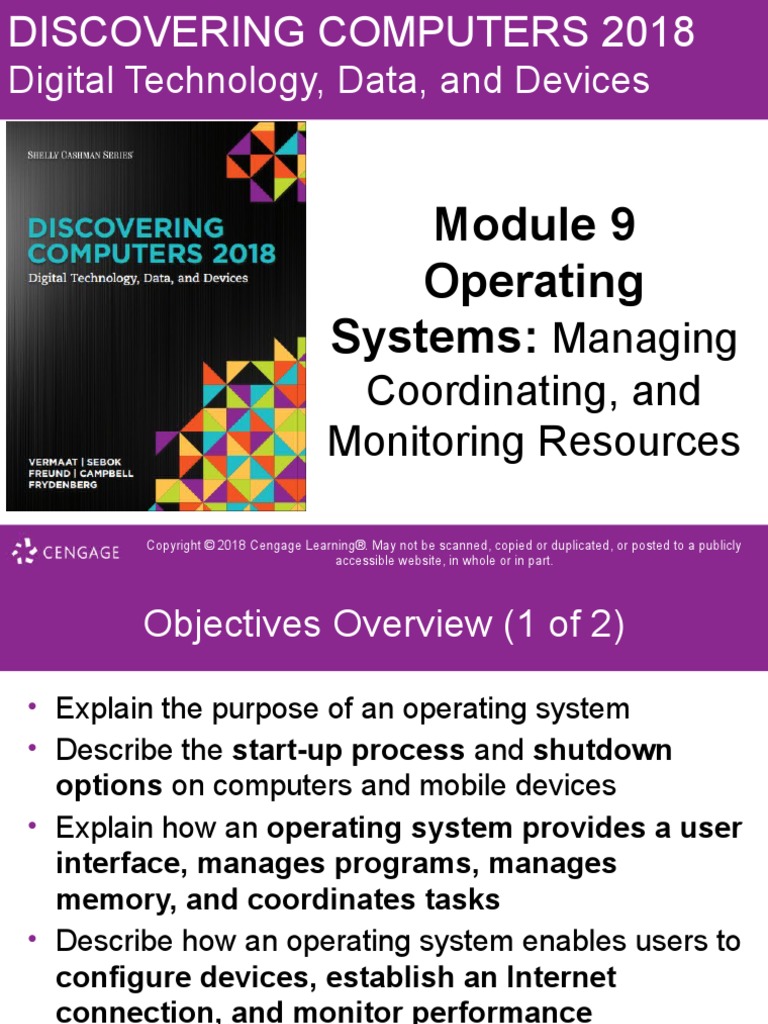 Module 9 DC Operating Systems Managing Coordinating, and Monitoring ...