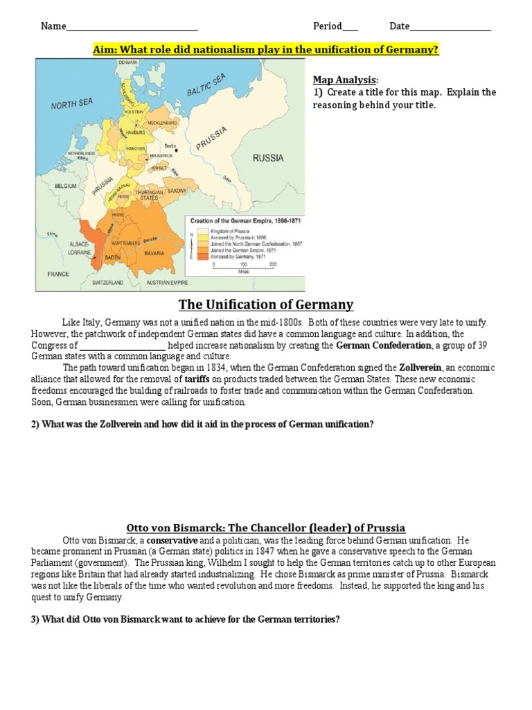 The Unification of Germany | PDF | History