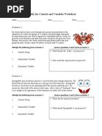Sponge Bob Controls and Variables Answer Key | PDF | Hypothesis ...