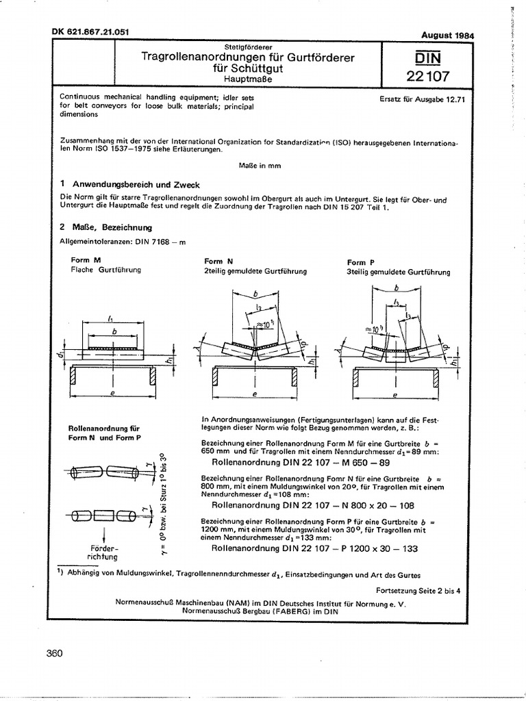 Din 22107-1984 | PDF