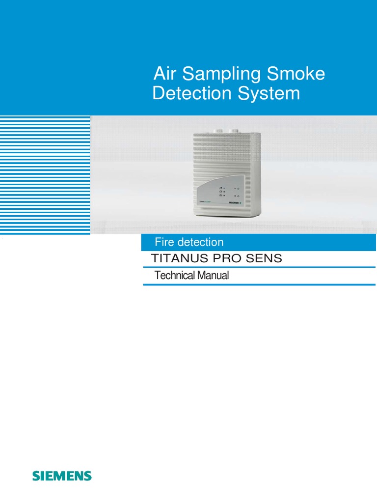 Siemens Manual Titanus Pro Sens Net en 09_09 | PDF | Sensor | Waste ...