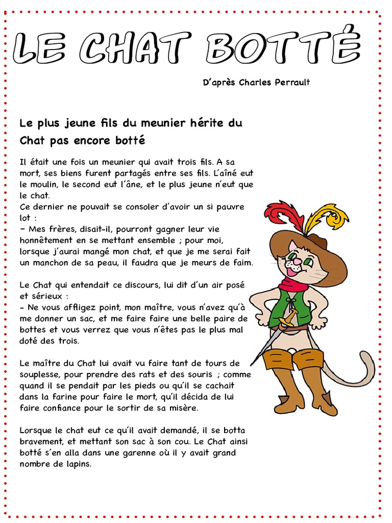 Le Chat Botte | PDF | Classiques