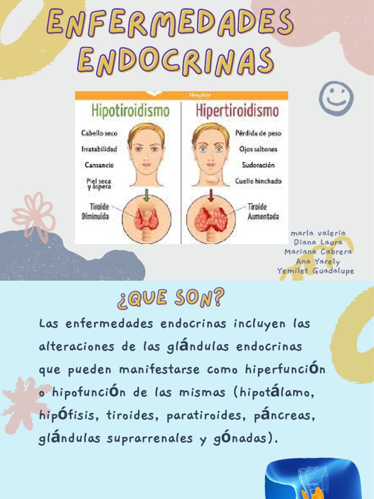 Enfermedades Endocrinas | PDF | Hipertiroidismo | Tiroides