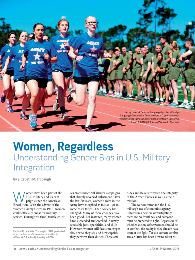 Women U.S. Military Integration | PDF
