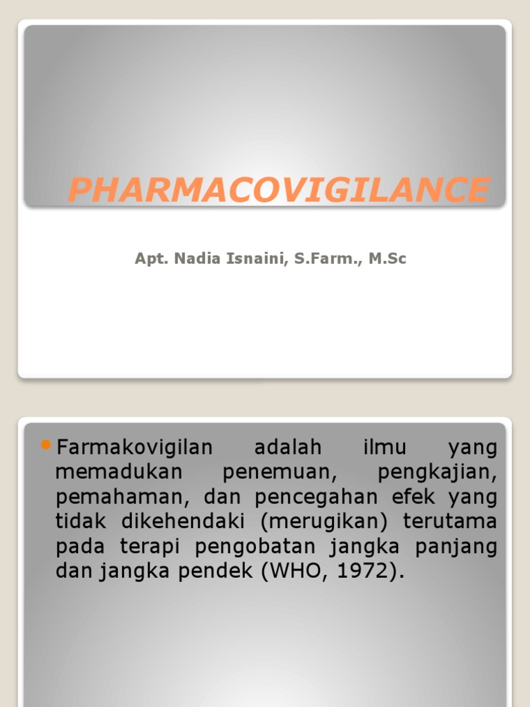 Pharmaco Vigilance | PDF