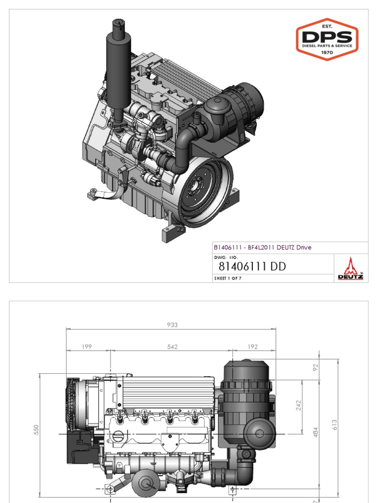 62eb24ae4208fa50d777edbf - BF4L2011 Engine Views DEUTZ Drive | PDF