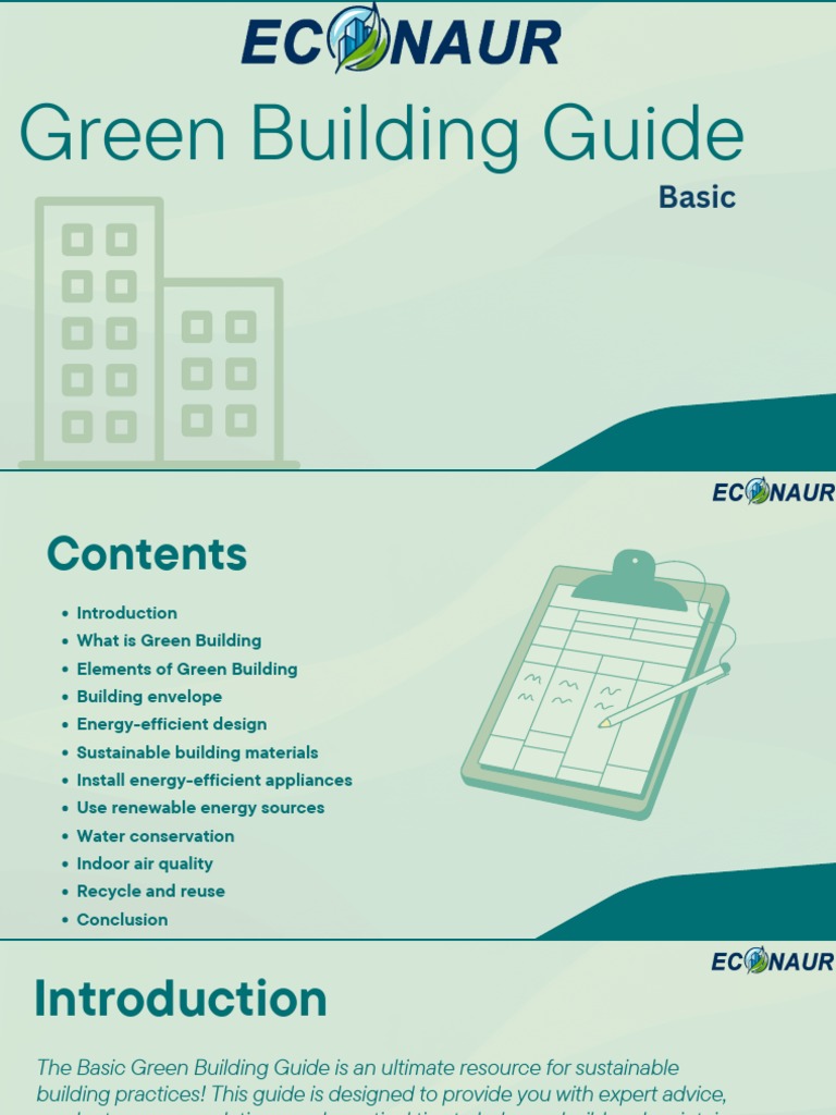 Green Building Guide Basic | Download Free PDF | Green Building ...