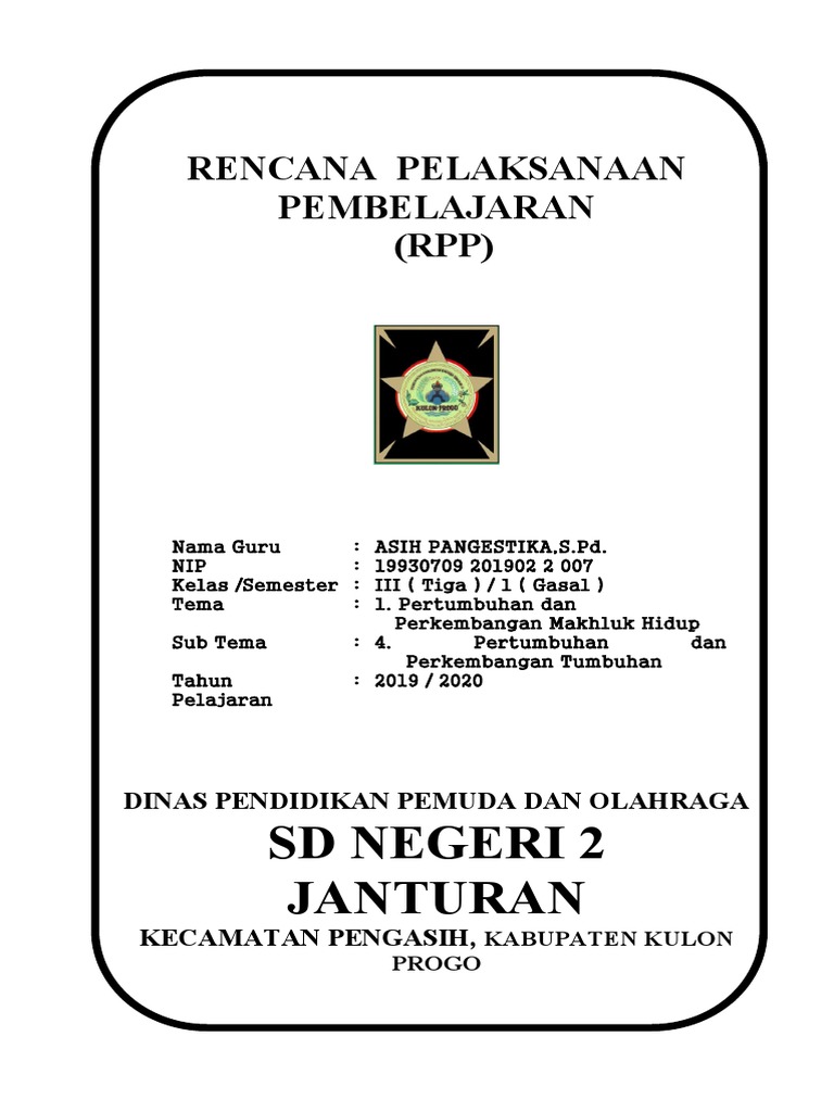 Klas 3 Tema 1 St 4 Asih Pangestika | PDF