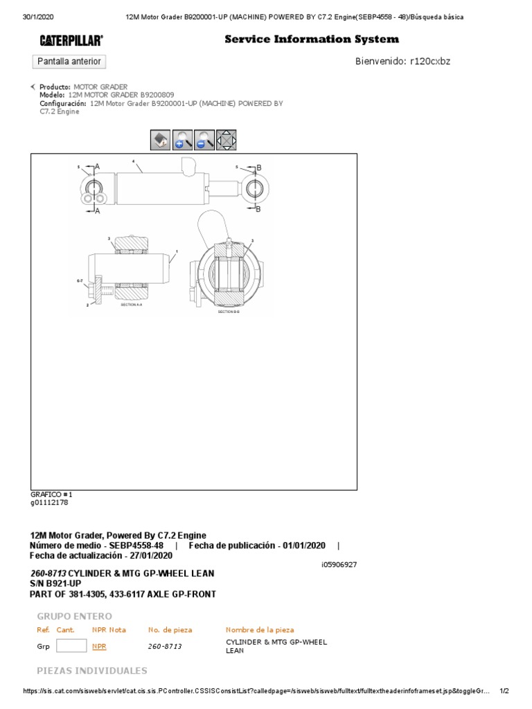 Cilindro Wheel Lean (Partes) | PDF