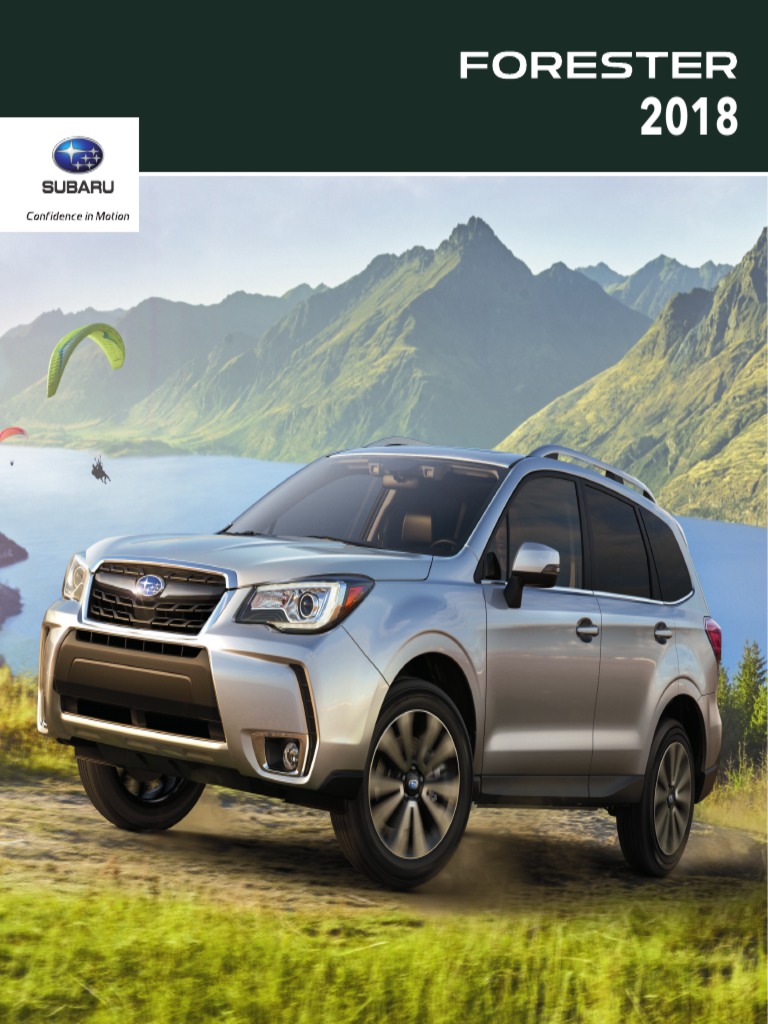Subaru Forester Brochures 2018 Forester Brochure | PDF