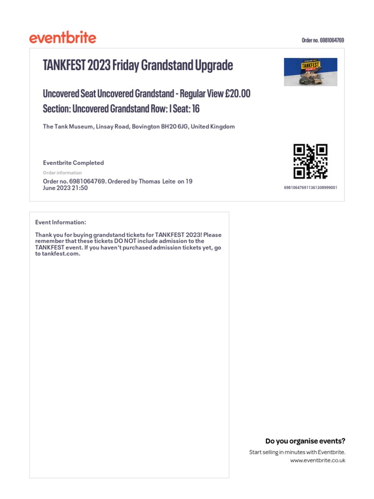 GrandStand_Tankfest_Arena | PDF
