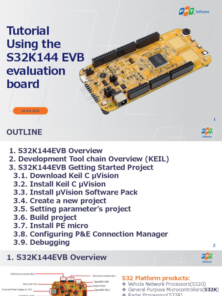 S32K Tool Tutorial Board GuidleLine | PDF | Microcontroller | Computer File