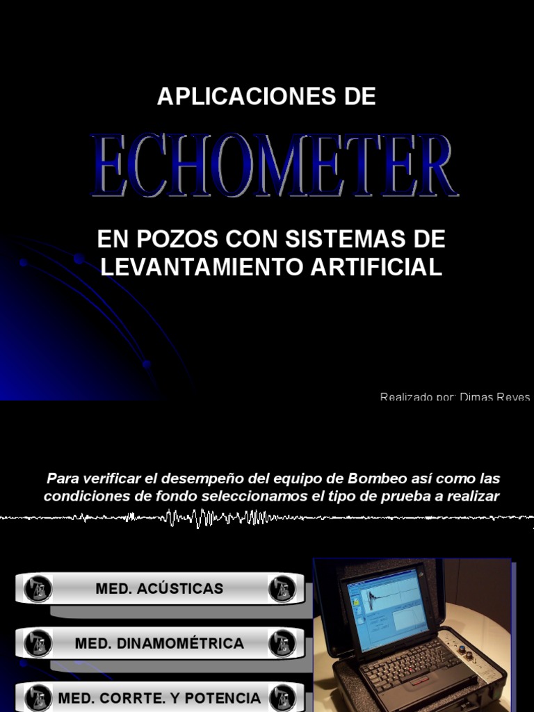 Presentación Echometer | PDF | Presión | Gases