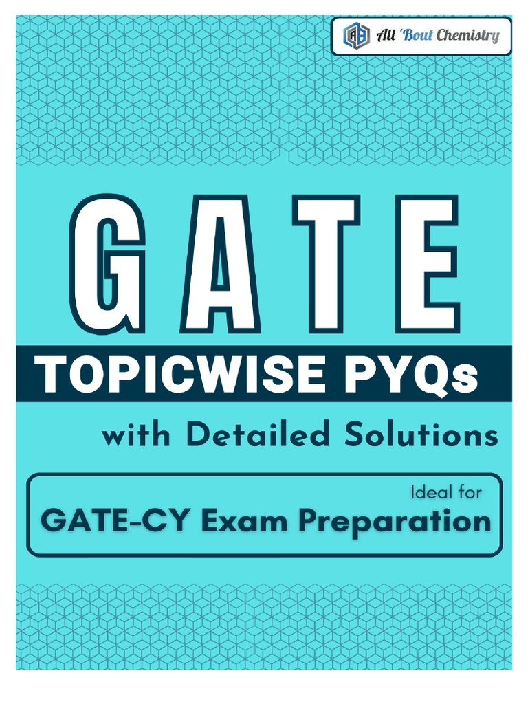 GATE-PYQ-Topicwise Noor Ul Huda Sir | PDF | Aromaticity | Chemistry