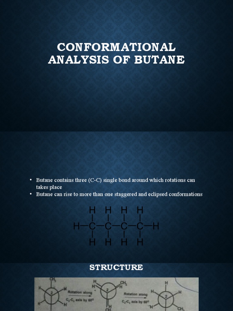 Conformational Analysis of Butane | PDF