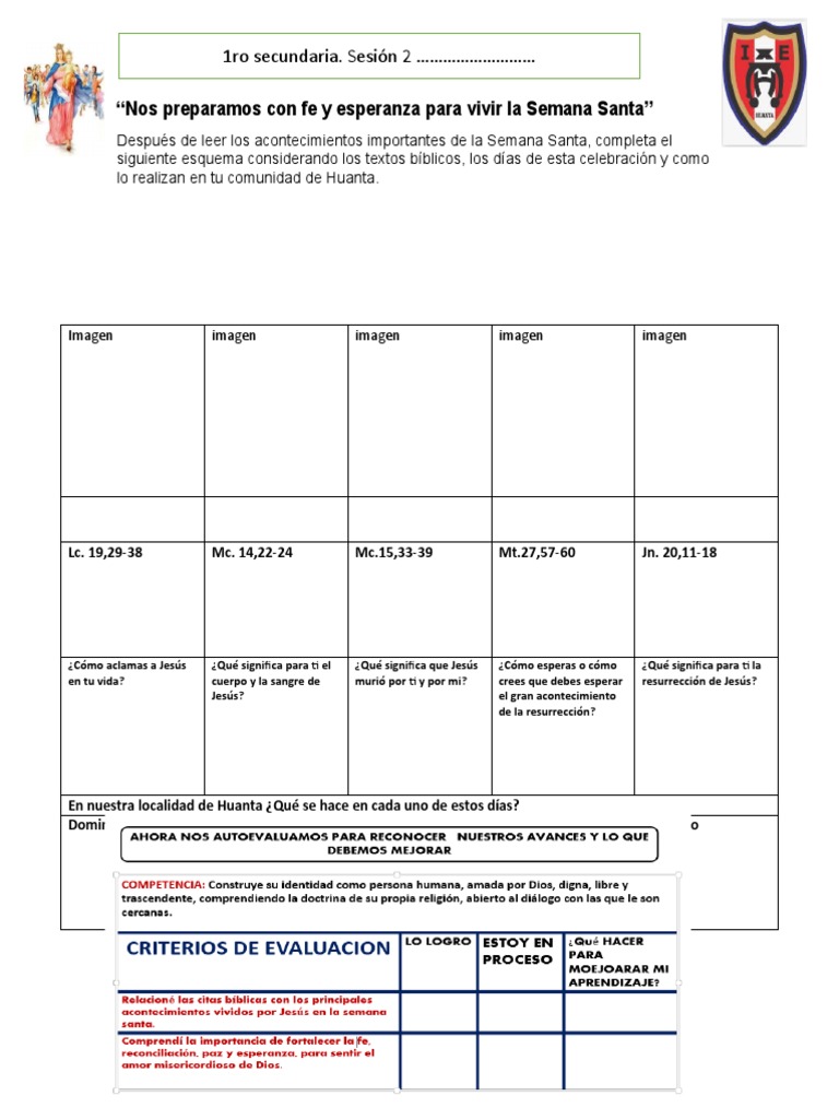 Hoja de Actividad para Estudiantes | PDF
