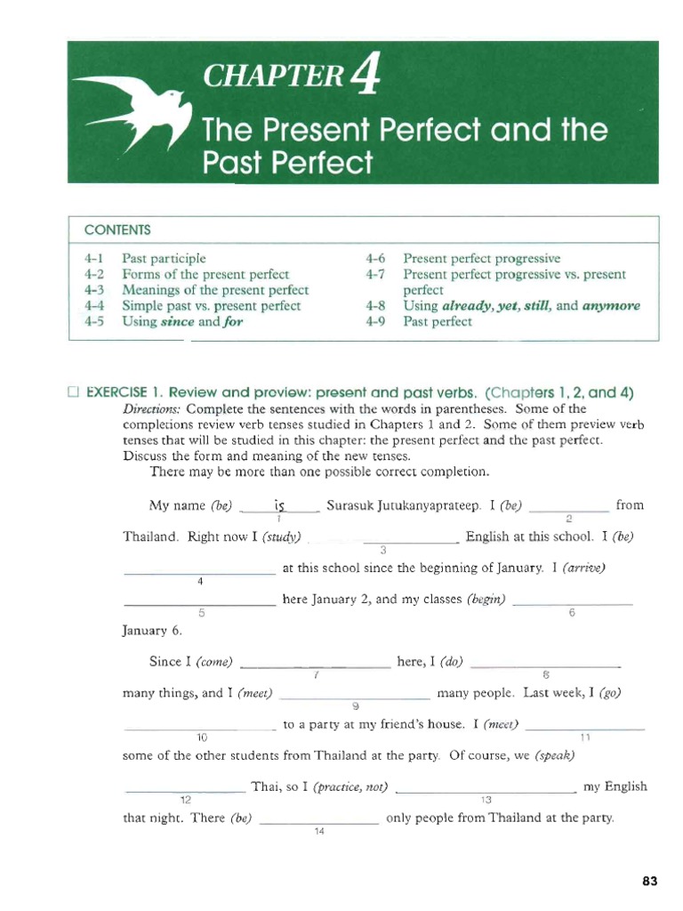 Present Perfect (Betty Azar) | PDF