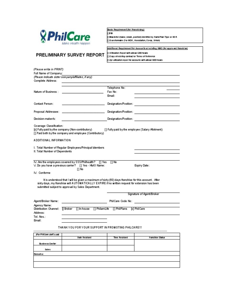 PSR Form | PDF