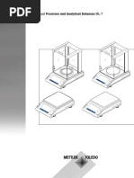 Mettler Toledo Microbalances Instruction Manual - XPR2 - XPR2U - XPR6U ...