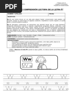 Guía #38 Actividades Letra G Sonido Suave | PDF