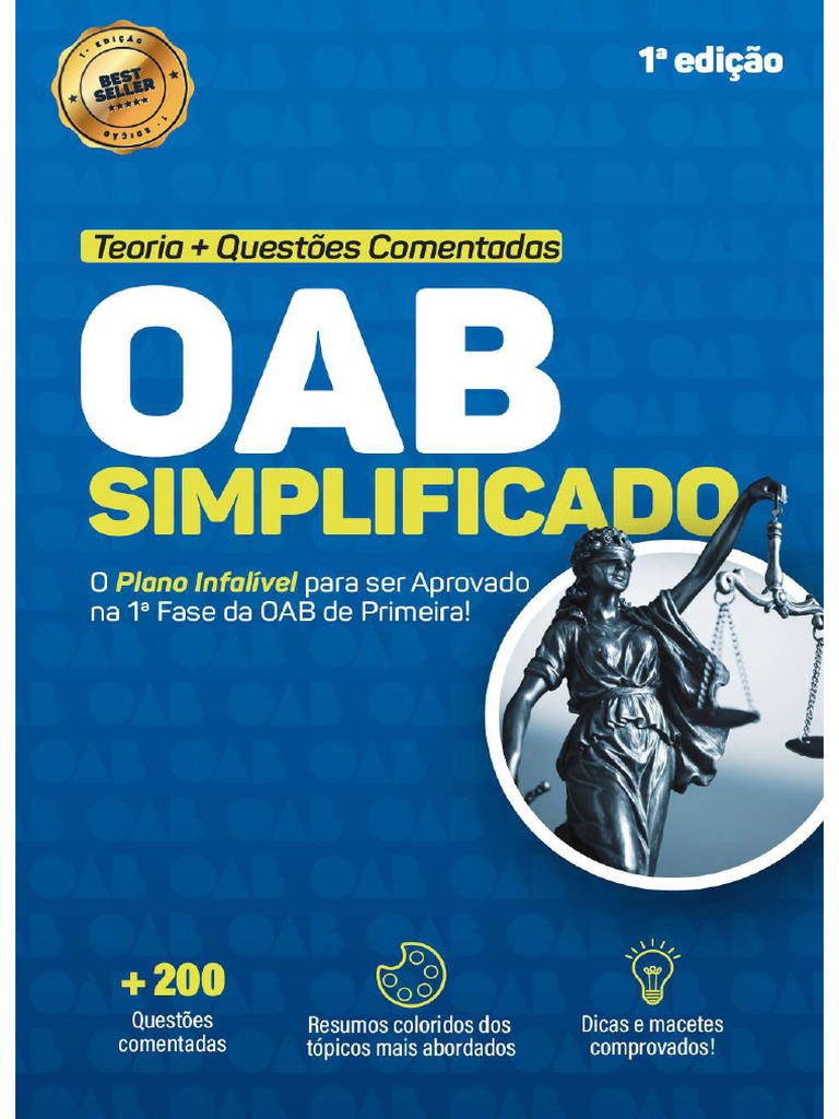 Livro Oab Simplificado Demonstrativo | PDF