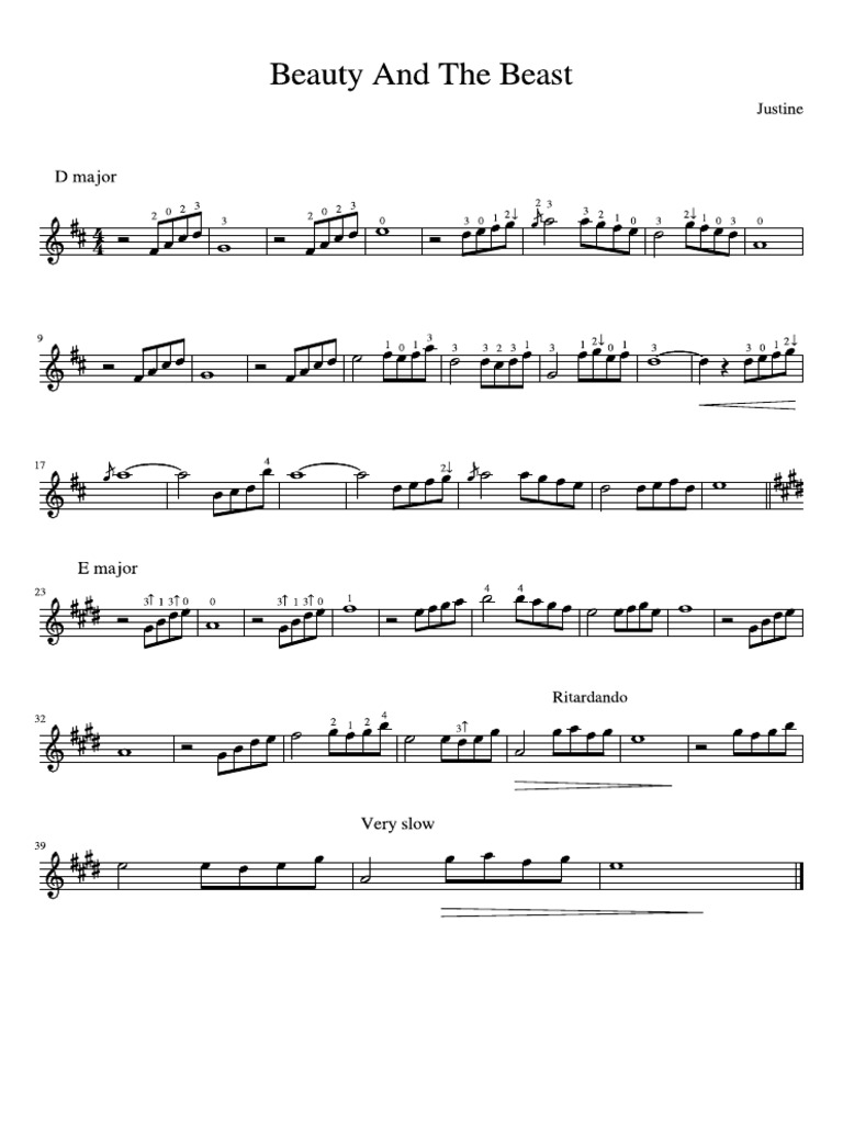 Beauty and The Beast | PDF